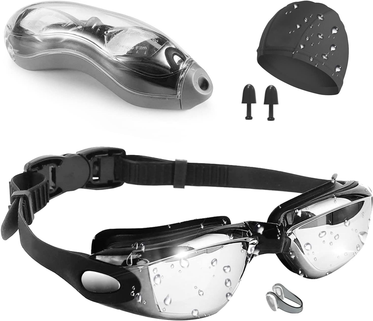 yuangaoshow Swimming Goggles for adults Men Women, Anti Fog/UV ...