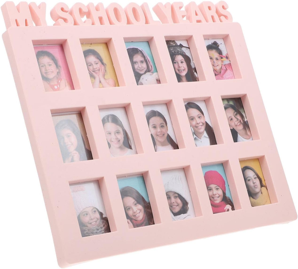Amazon.com - STOBOK Grade Record Photo Frame Years Collage Frame ...