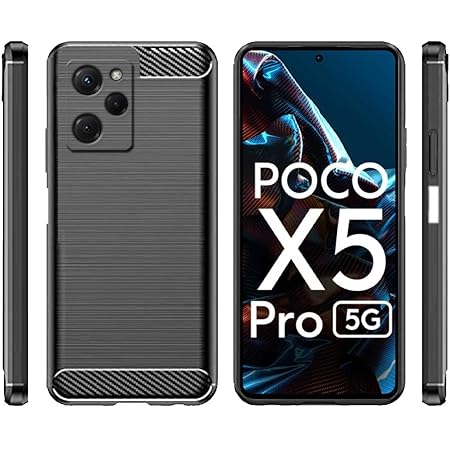 CROMBIE Liquid Silicone Poco X5 PRO 5G Case Cover | Microfiber Inside ...