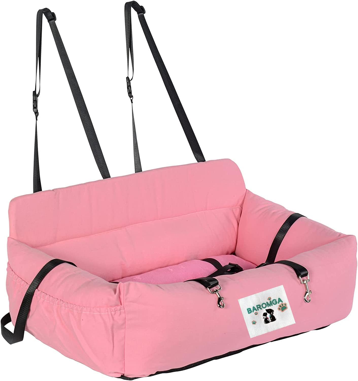 Amazon.com : Dog Car Seat for 2 Small 1 Medium or Large Dogs Fits up to ...