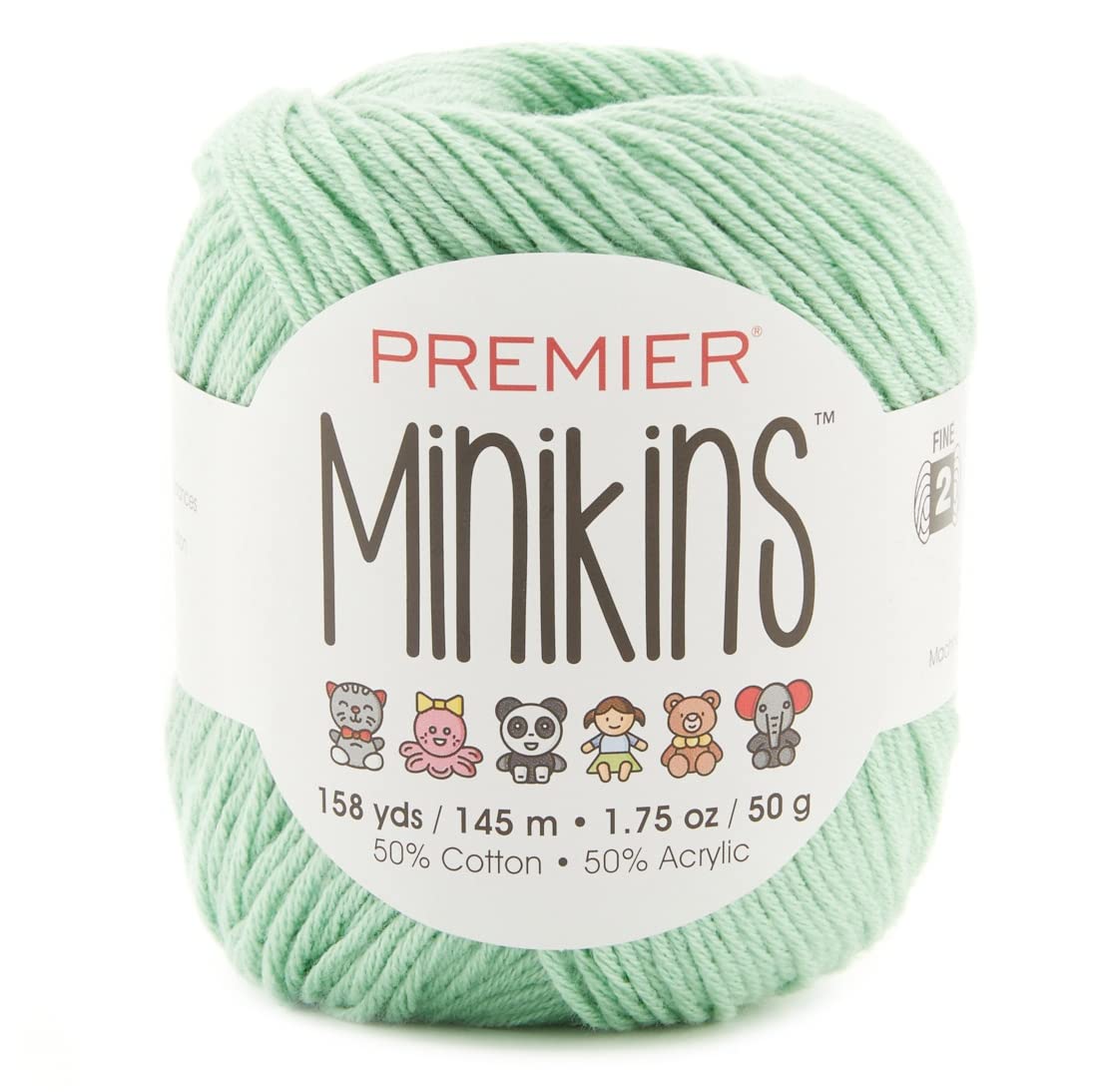 Amazon.com: PREMIER YARNS Mint Premier Minikins Yarn