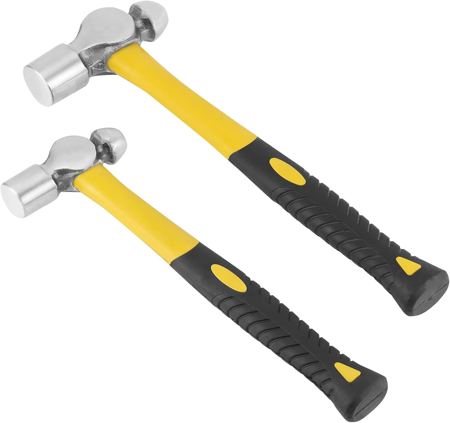 HAKZEON 2 PCS 24 OZ and 32 OZ Ball Peen Hammer Set, Forged Steel Ball ...
