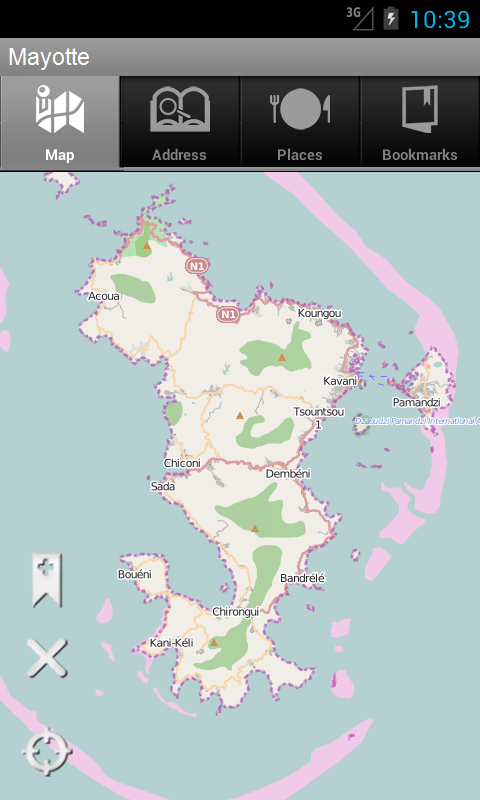Mayotte Offline Travel Map: Maps For You:Amazon.com:Appstore for Android