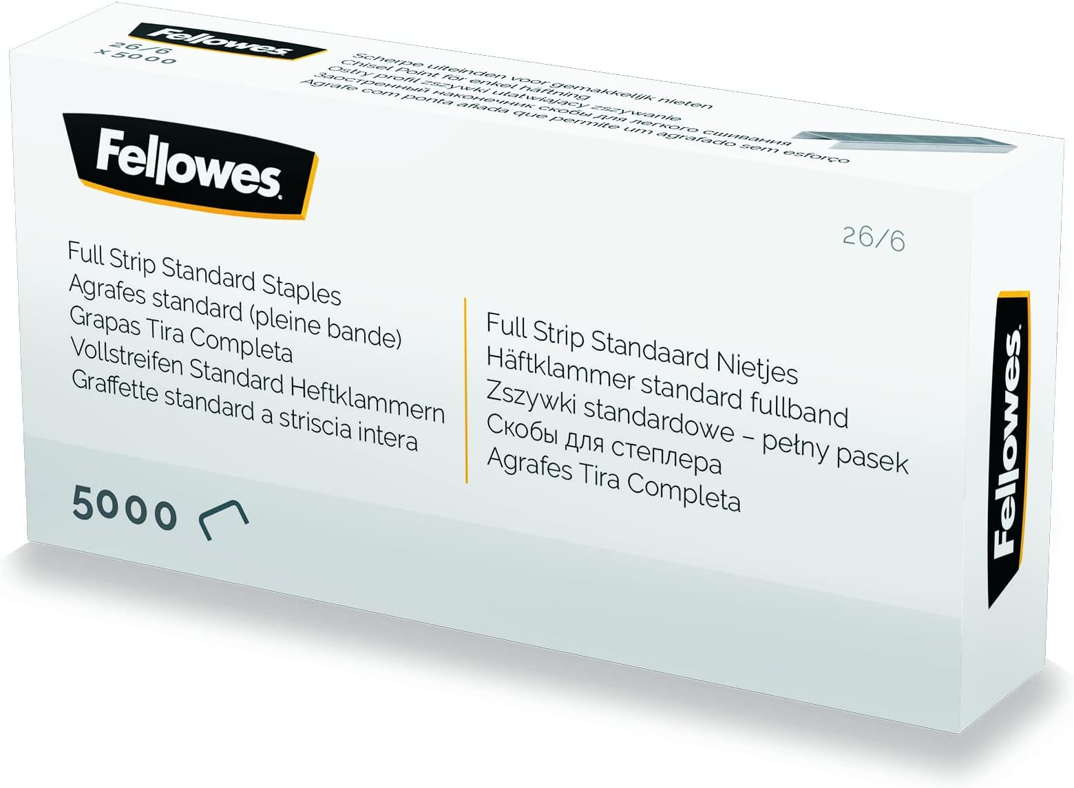 Q-Connect Staples 26/6mm (Pack of 5000) KF27001 : Amazon.co.uk ...