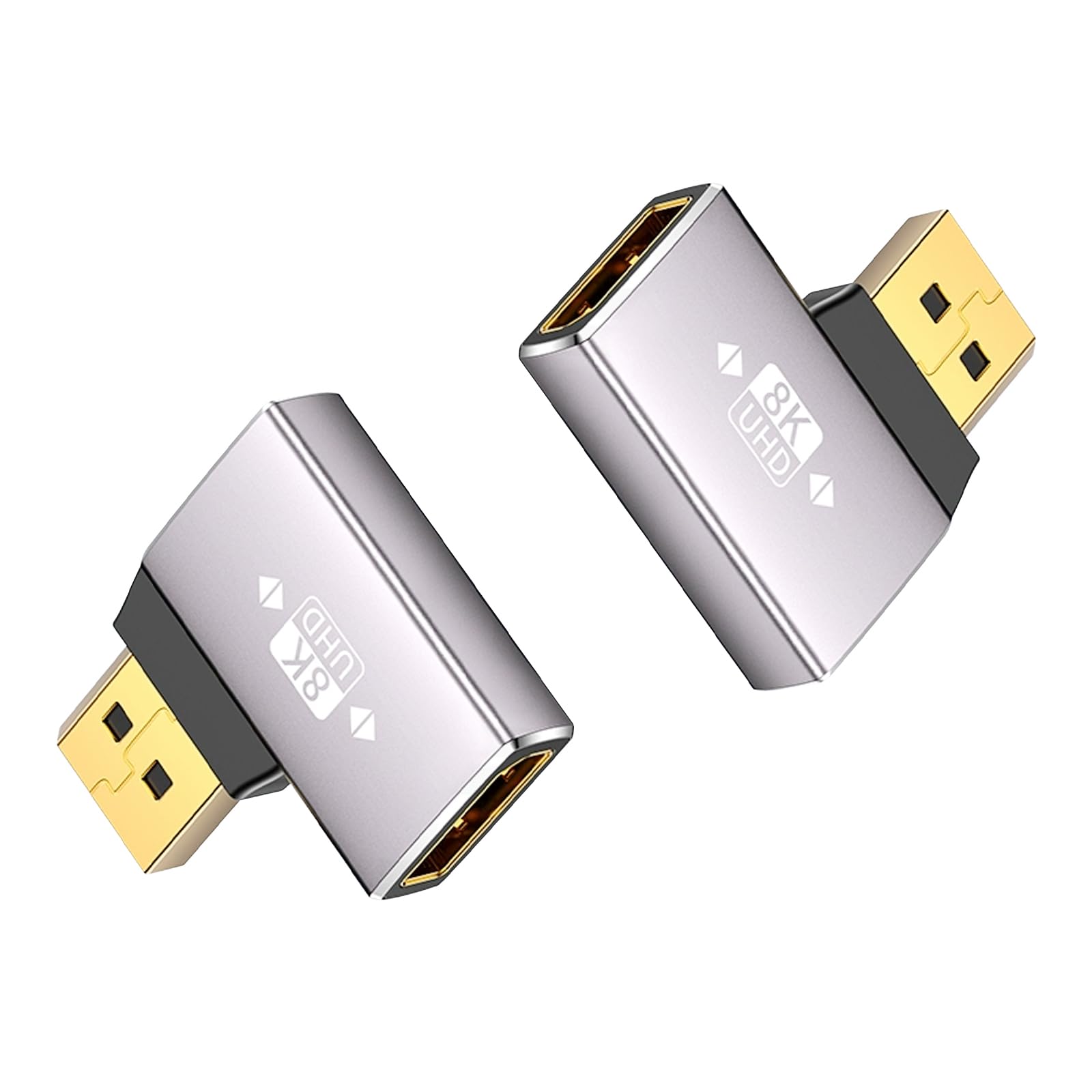 Amazon.com: Duttek 8K Right Angle Displayport Adapter, Displayport ...