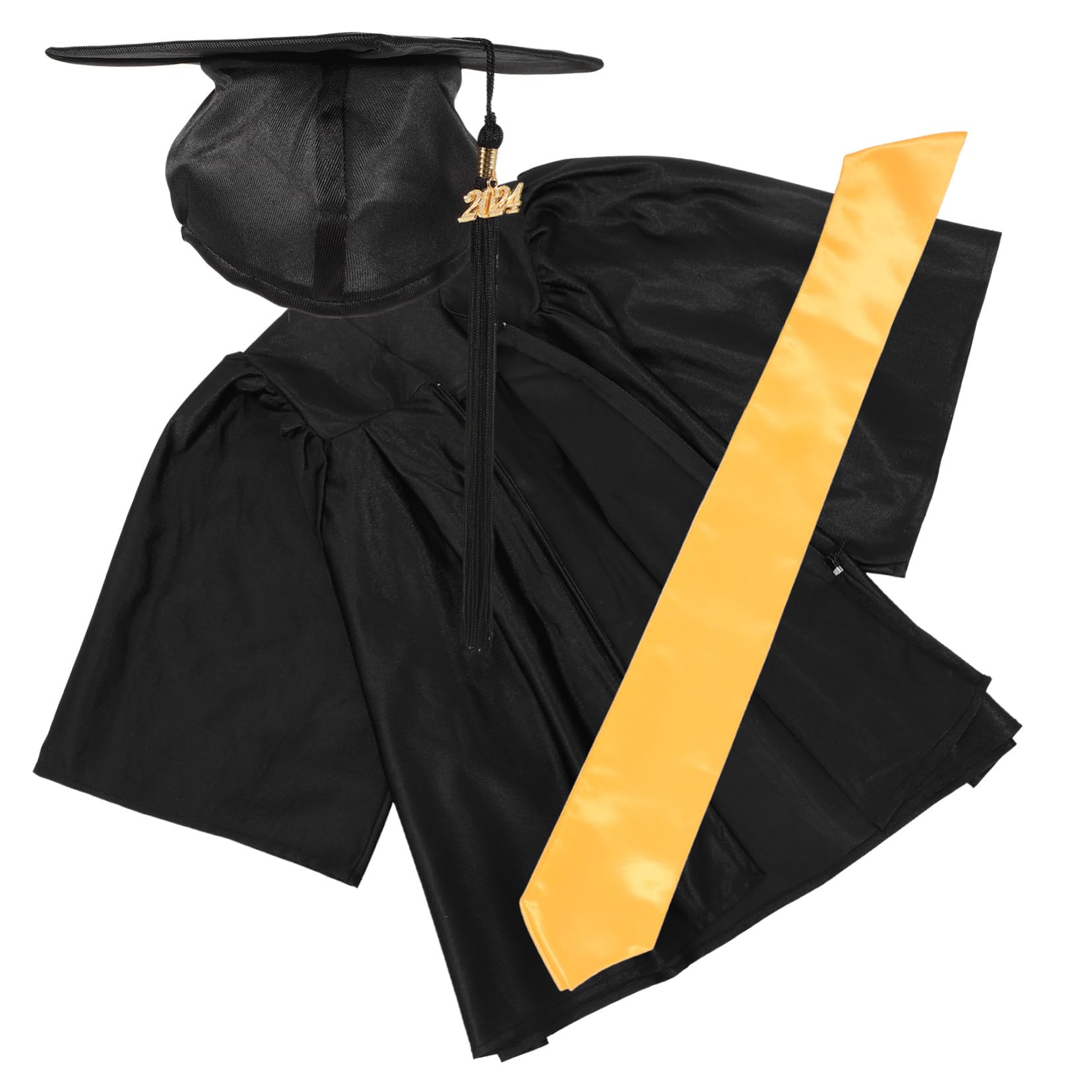 Lifkome1 Set Graduation Dress Suit Graduation Robes Graduation Gown Cap ...