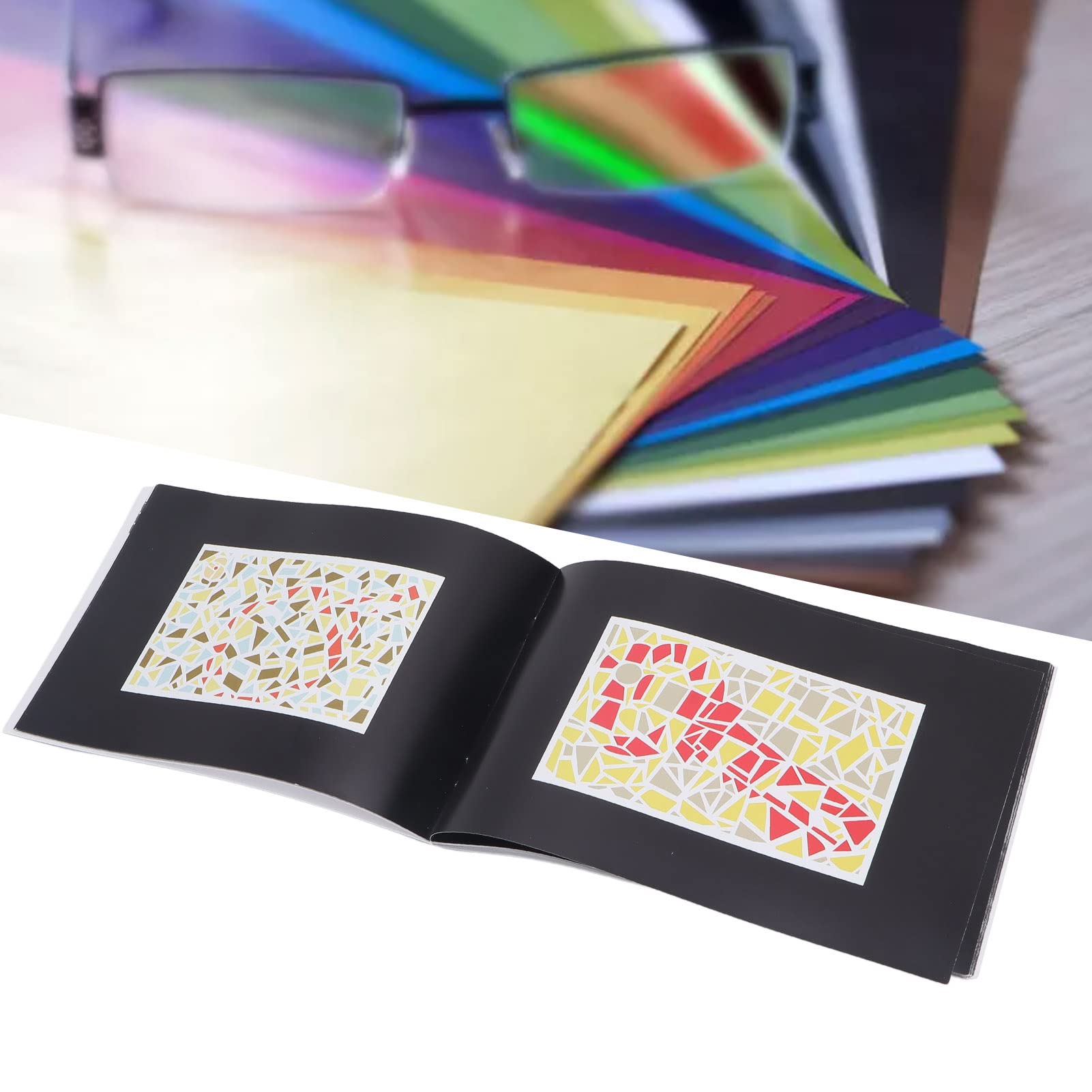 Buy Color Blindness Test Chart,36 Pages Colorblind Testing Chart Color ...