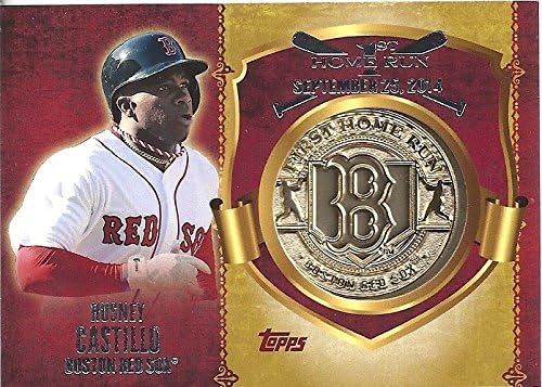 RUSNEY CASTILLO 2015 TOPPS COMMEMORATIVE MEDALLION BASEBALL CARD #FHRM ...
