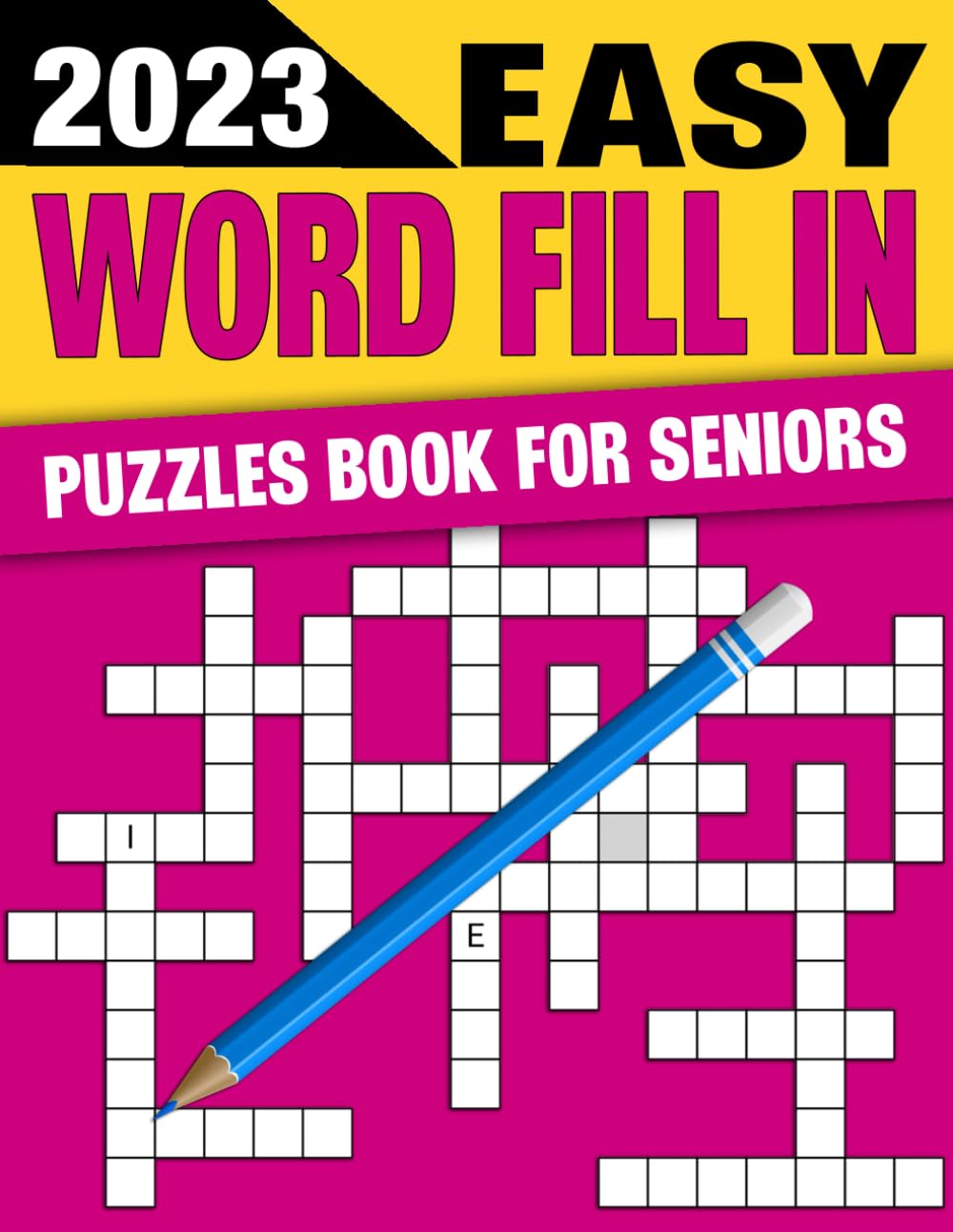 Buy 2023 Easy Word Fill In Puzzles Book For Seniors: Stimulate your ...
