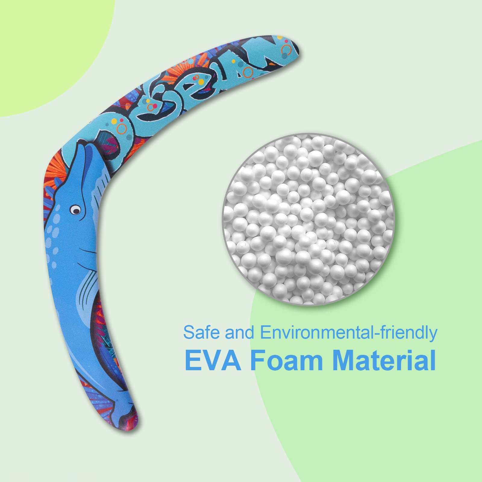 Snapklik.com : Inborntrait Boomerang For Kids And Adults, V-Shaped ...