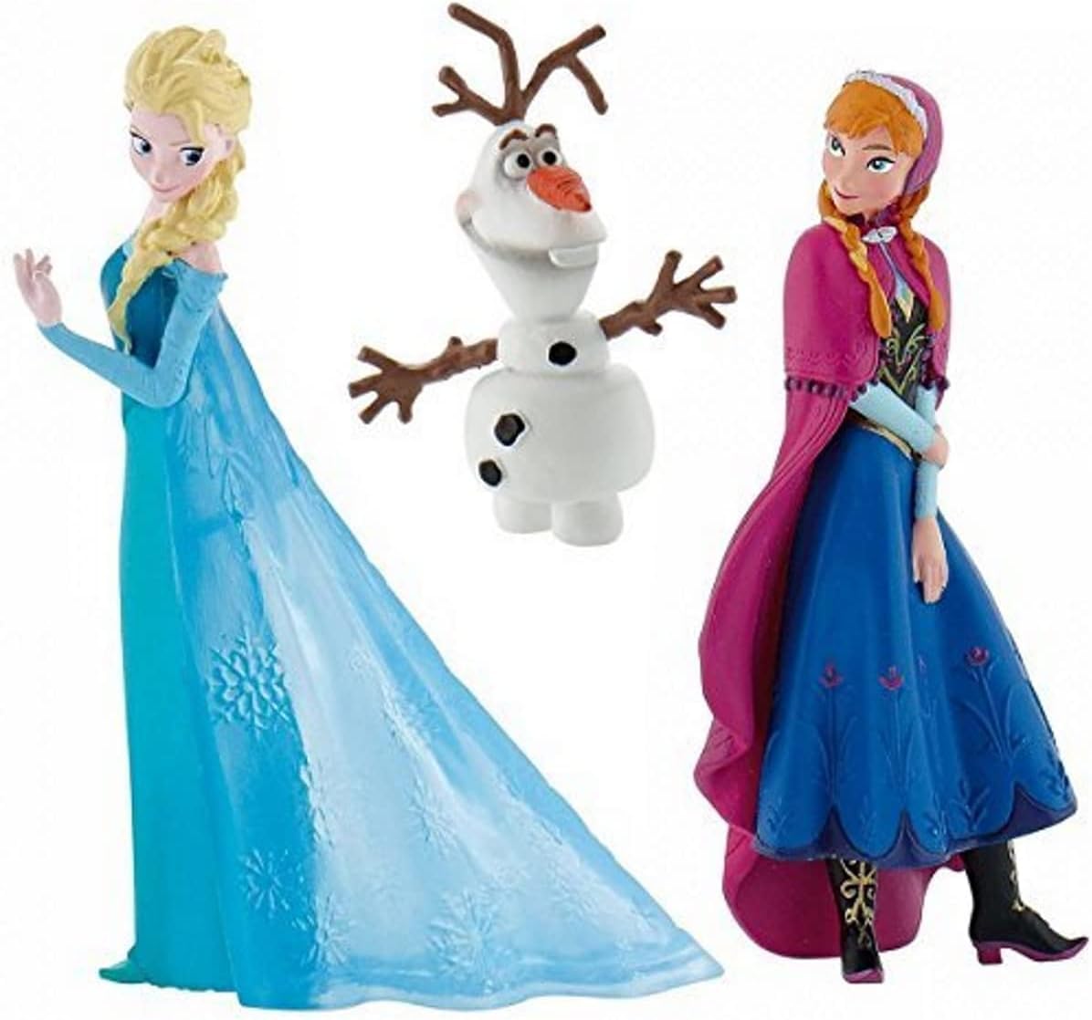 Disneys Frozen Official Set Of 3 Figures Anna Elsa Olaf | Desertcart EGYPT