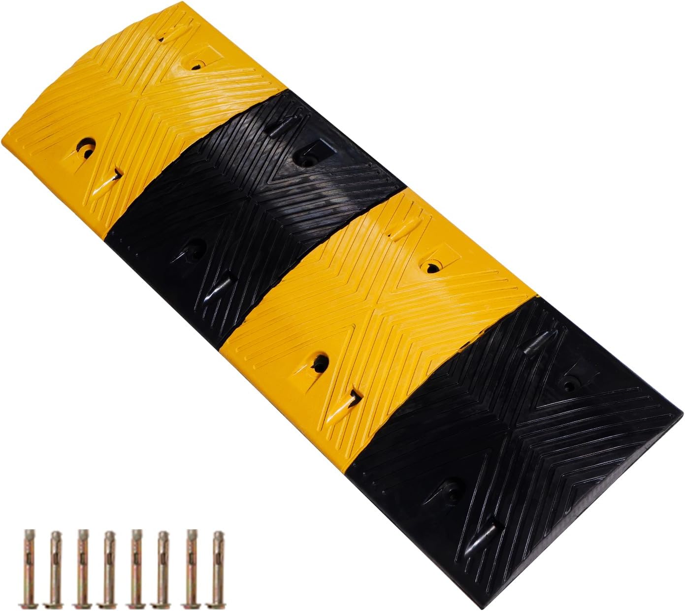 Amazon.com: YTYIJIE 39.4"" Long Heavy Duty Solid Speed Bump,26000Lbs ...