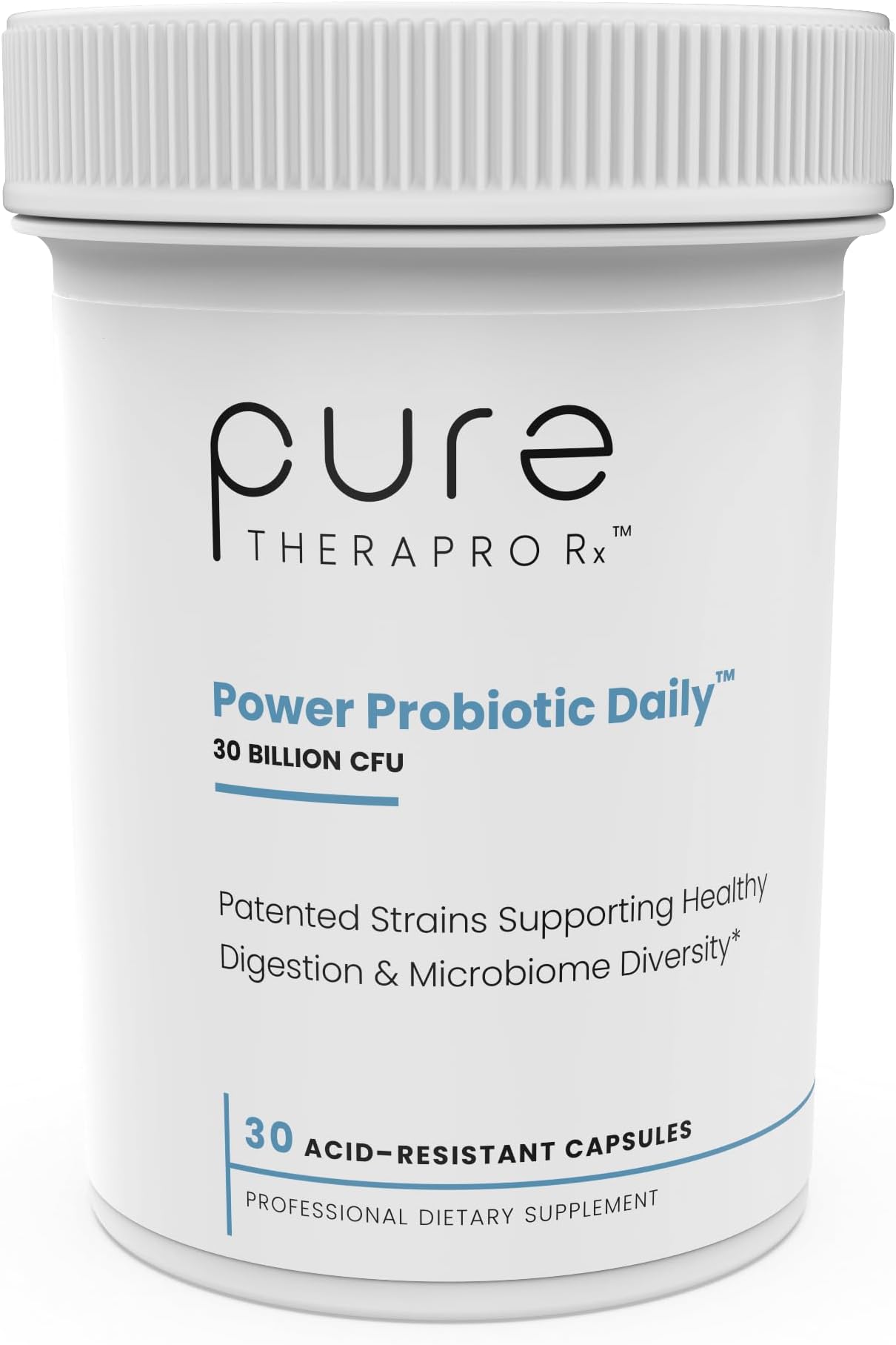 Amazon.com: Pure Therapro Rx Power Probiotic Daily - 30 Acid-Resistant ...