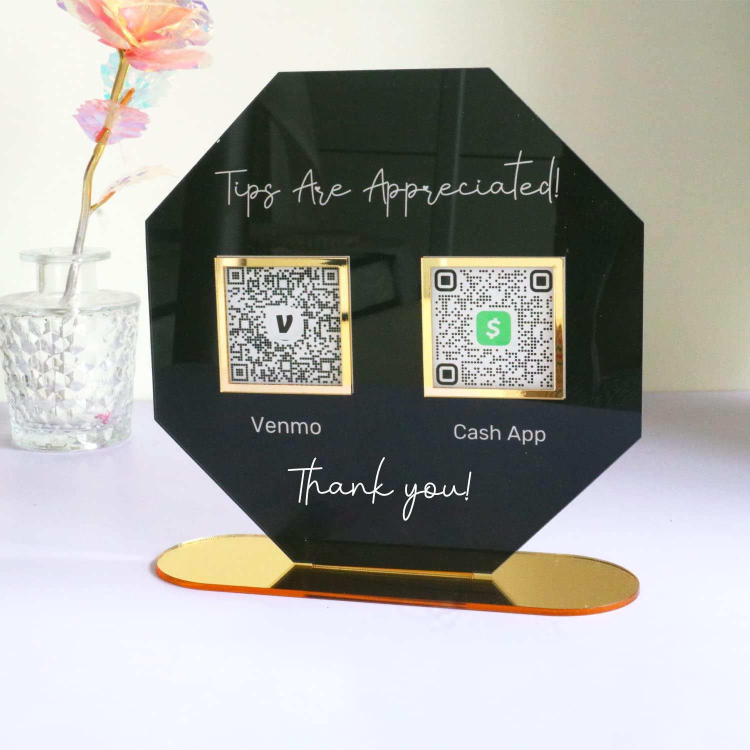 Tips Are Appreciated Scan To Tip Qr Code Sign Facebook | Desertcart KSA