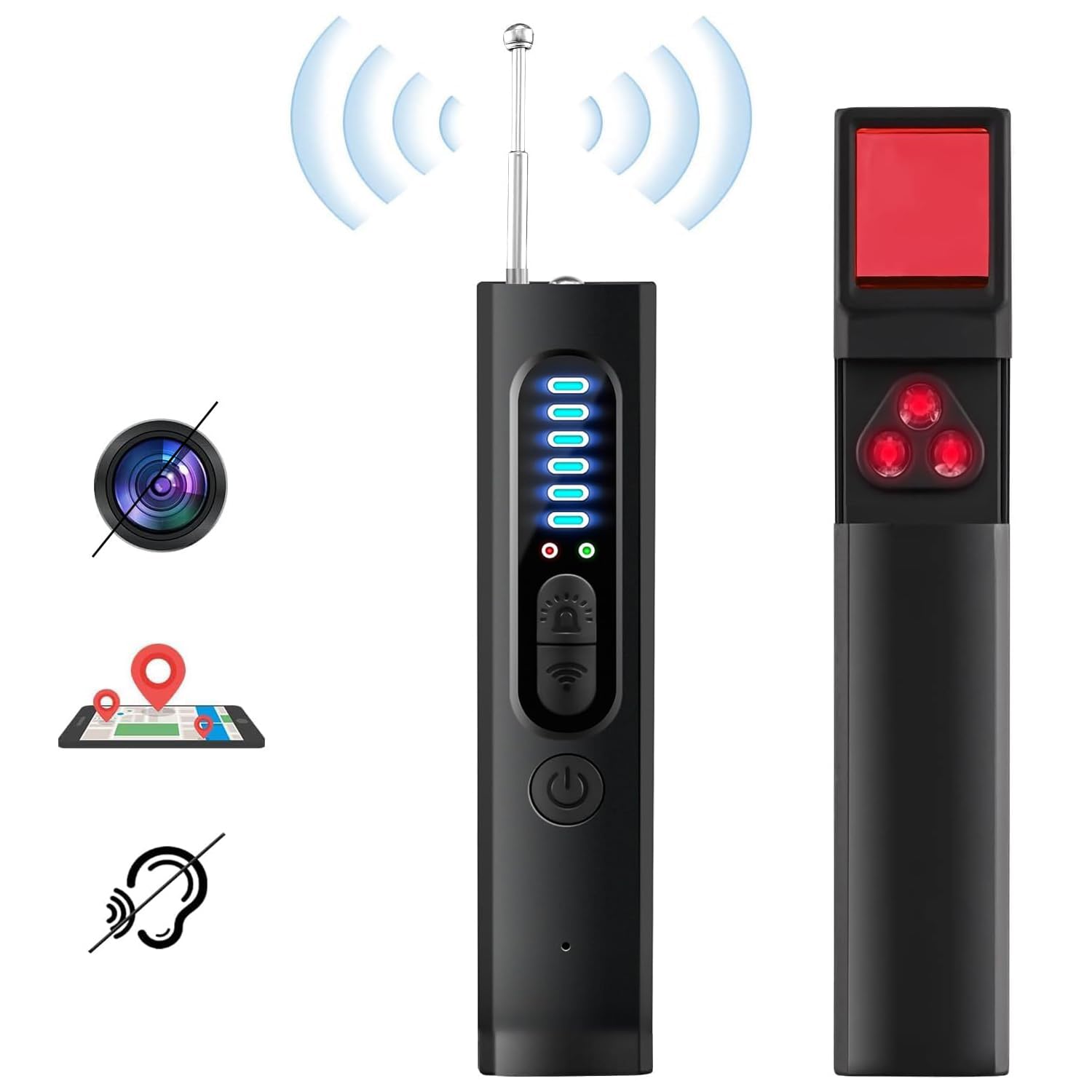 KASTWAVE Hidden Camera Detector, Anti Bug Scanner and Protector, RF ...