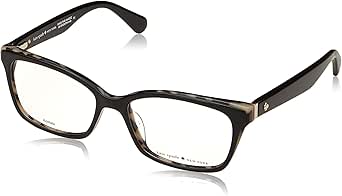 Amazon.com: Kate Spade New York Eyeglasses Kate Spade Jeri 0807 Black ...