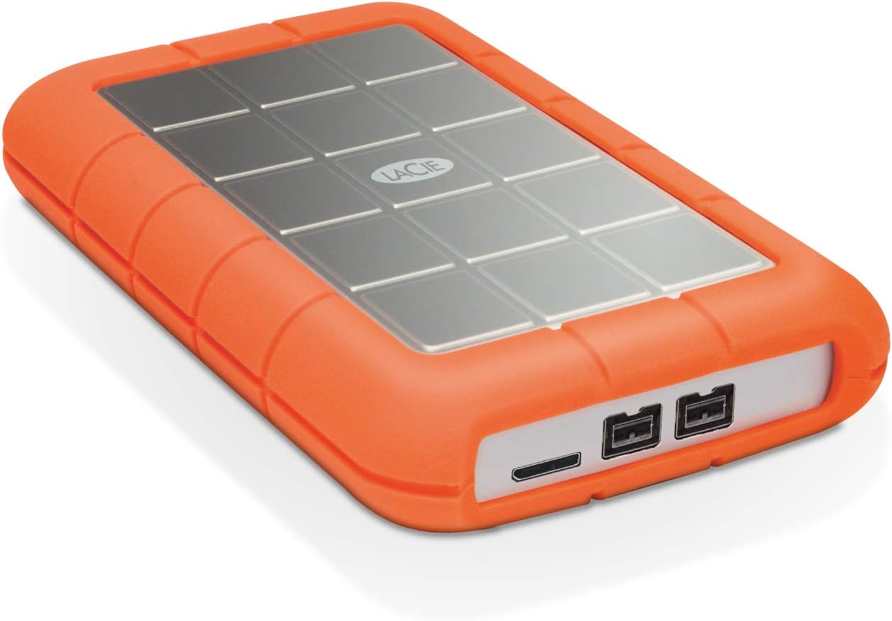 Amazon.com: LaCie Rugged All-Terrain 500 GB FireWire 800/ FireWire 400 ...
