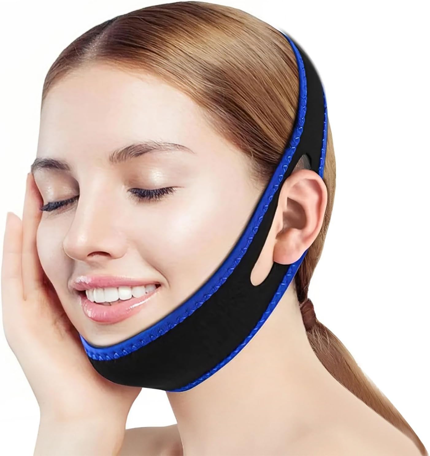 Amazon.com: Anti Snoring Chin Strap, Adjustable Stop Snoring Chin ...