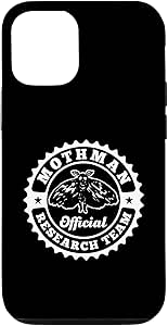 Amazon.com: iPhone 13 Pro Mothman Official Research Team Cryptid Cryptozoology Case : Cell ...
