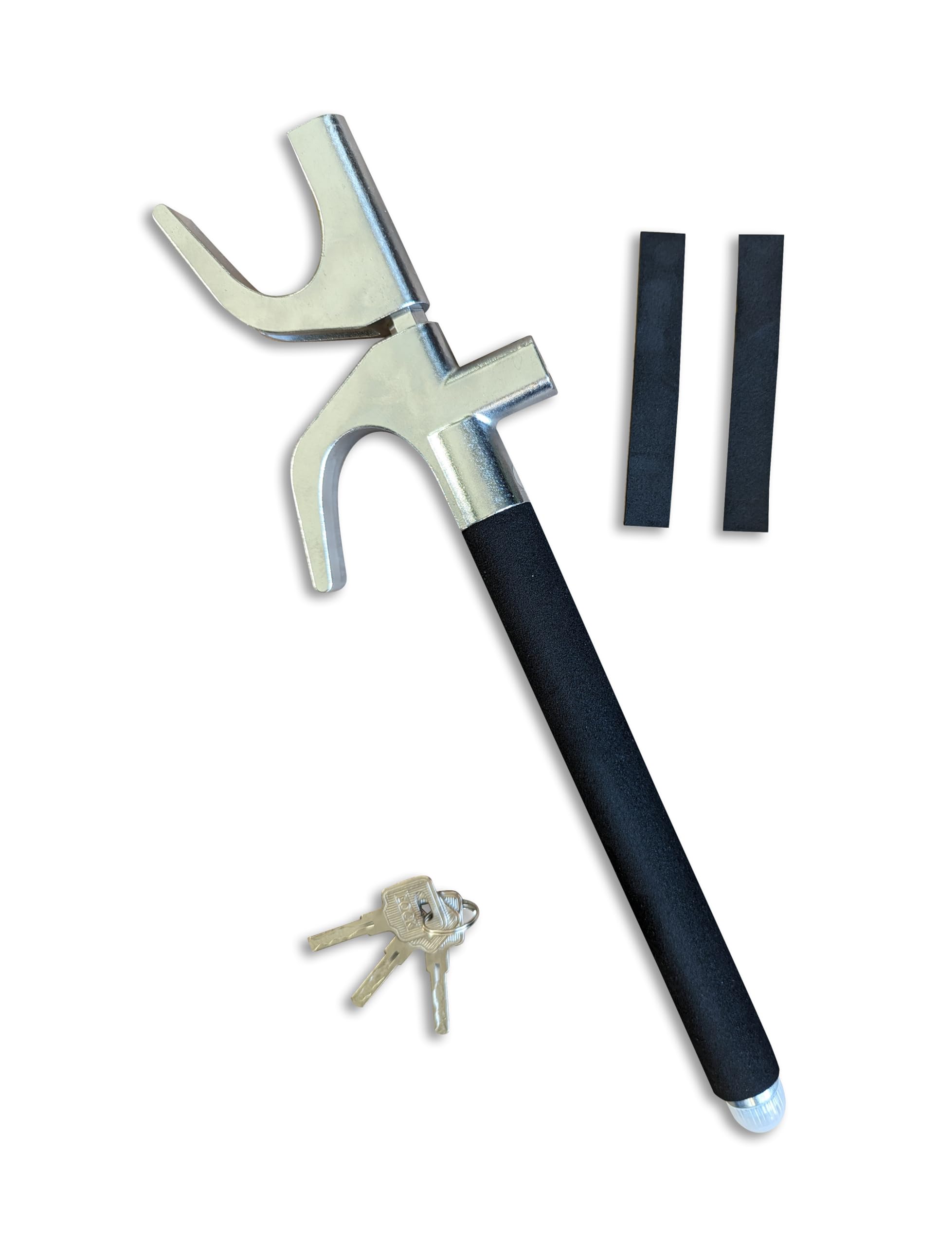 Amazon.com: VistaWorks Vehicle Steering Wheel Lock, Adjustable Car Anti ...