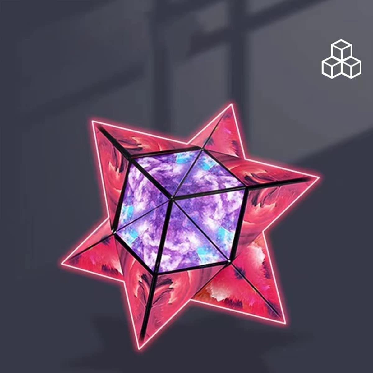 Shape Shifting Box,Extraordinary 3D Magic Cube, Folding Shape Shifting ...