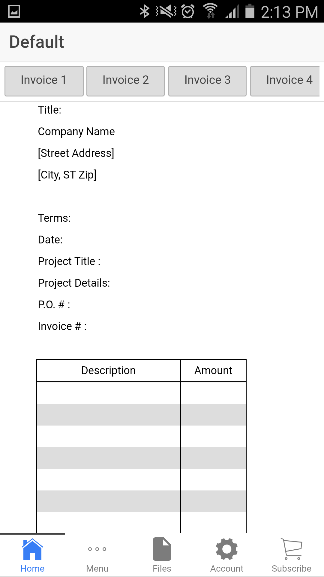 Billing Invoice Pro - App on Amazon Appstore