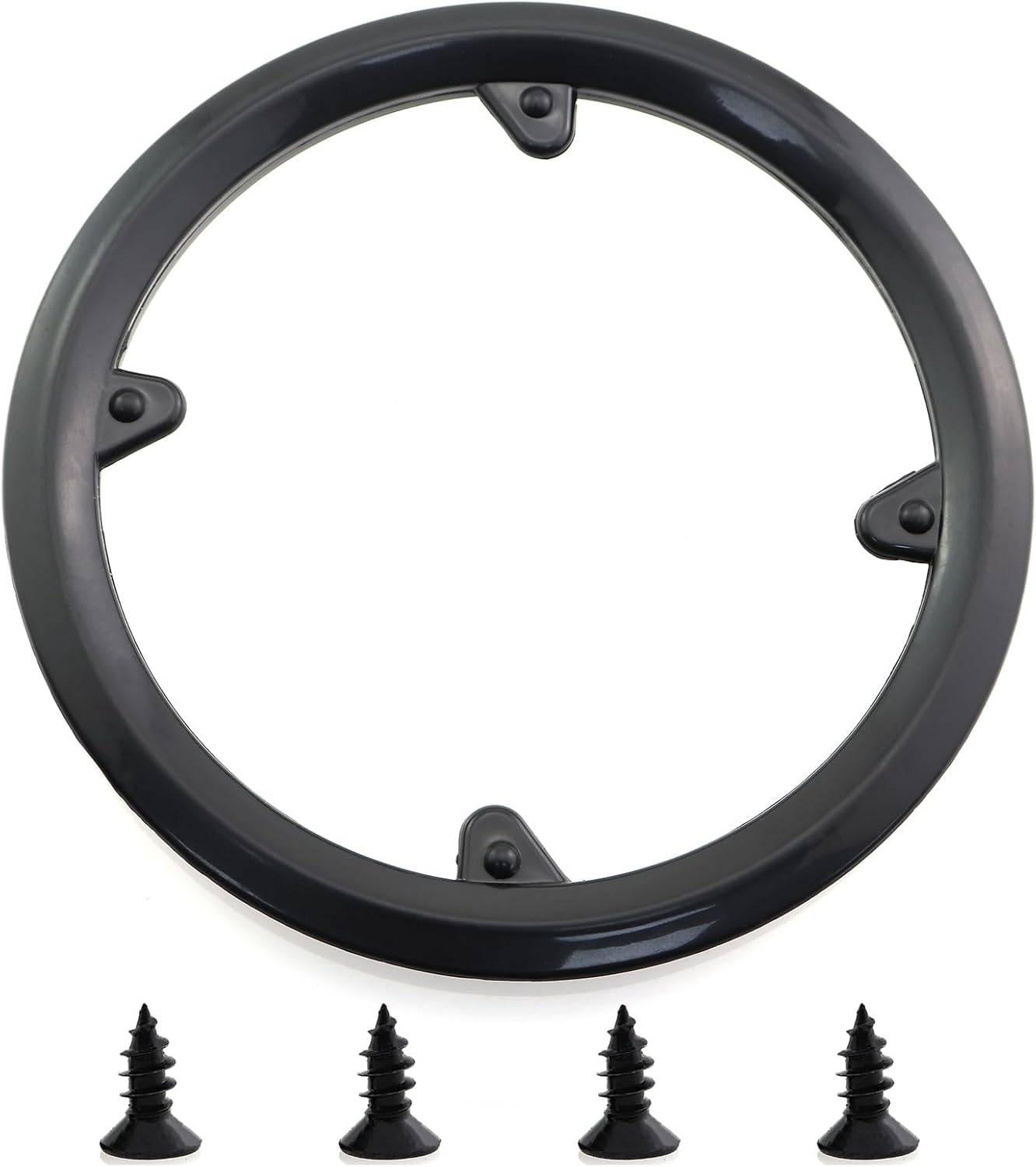 Amazon.com : CChiai 10.6x9.6cm Bicycle Chain Guard Protector Black ABS ...