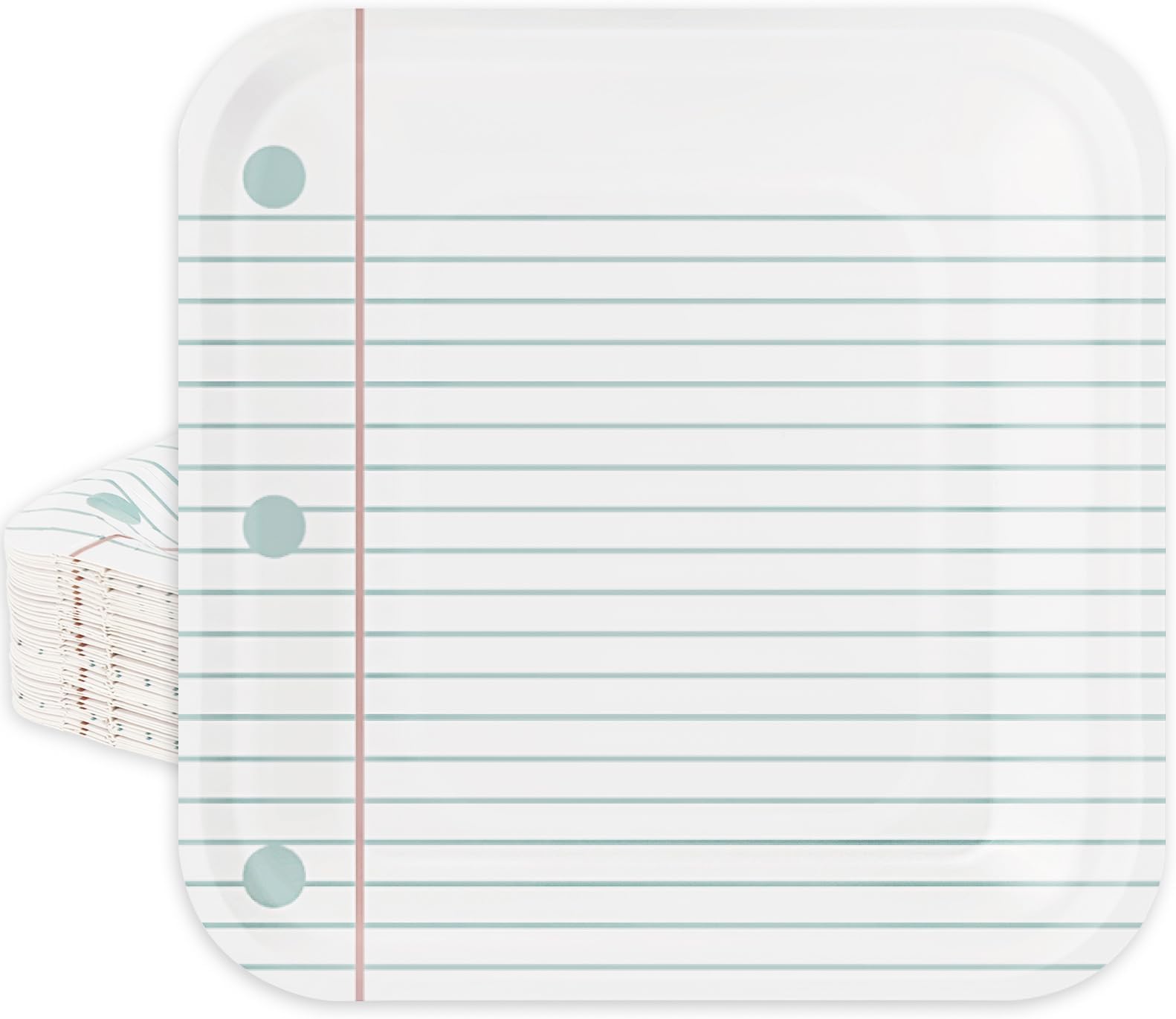 Amazon.com: Ideal Home Range 8 Count Square Paper Plates, 10-Inch ...