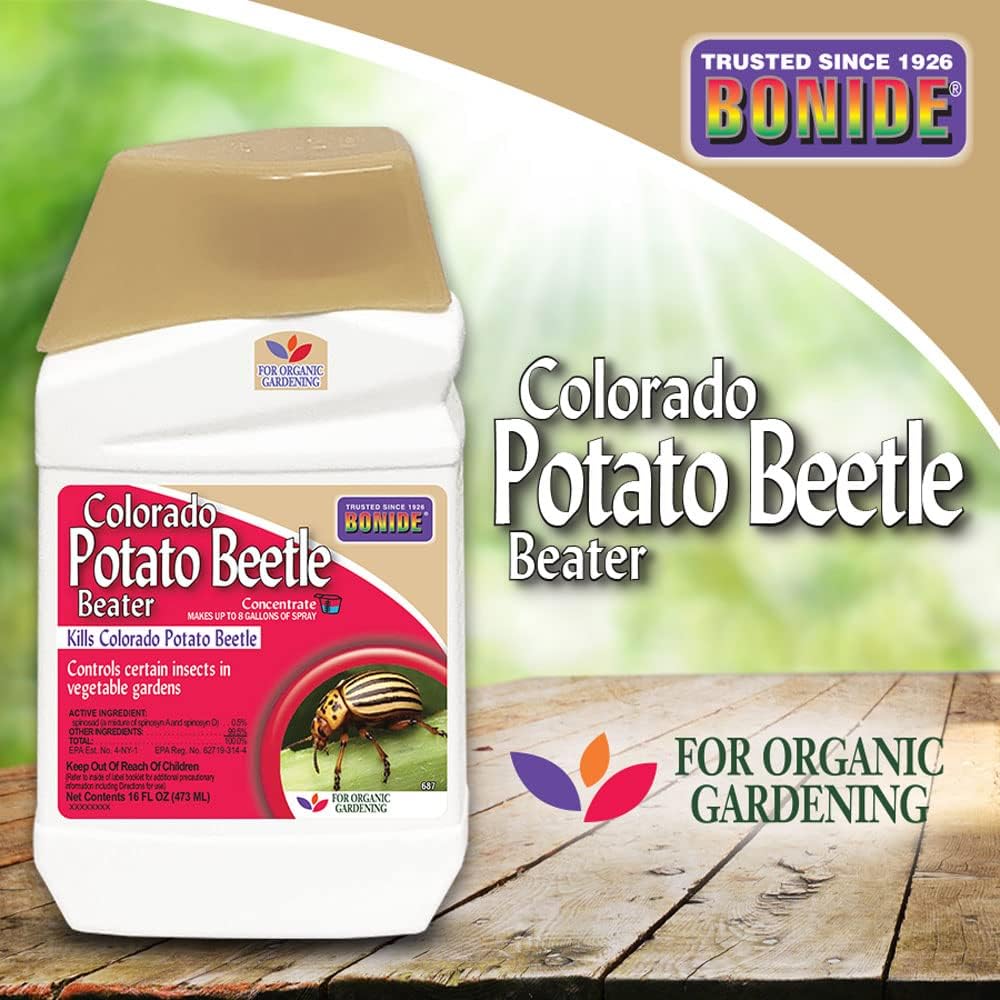 Bonide Colorado Potato Beetle Beater Concentrate, 16 oz Makes 8 Gallons ...