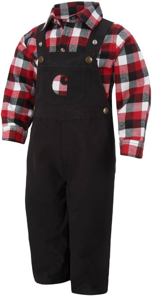 Amazon.com: Carhartt Kid's CG8651 Lumberjack Overall Set - Boys ...