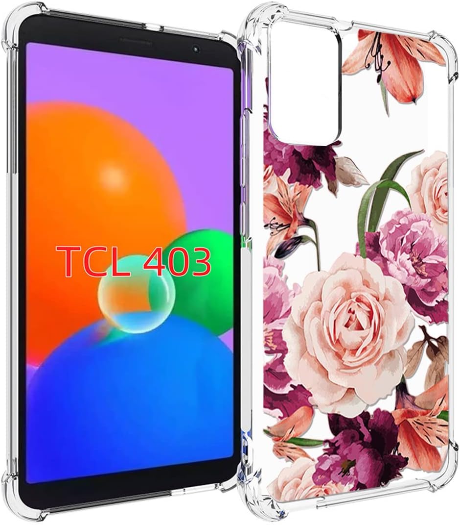 Amazon.com: Osophter for TCL 403 Case,TCL 403 Phone Case Women Girls ...