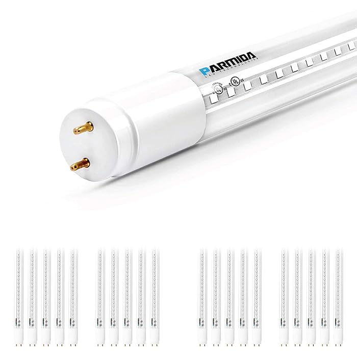 Buy PARMIDA 20-Pack LED T8 Hybrid Type A+B Light Tube, 4FT, 18W (40W ...