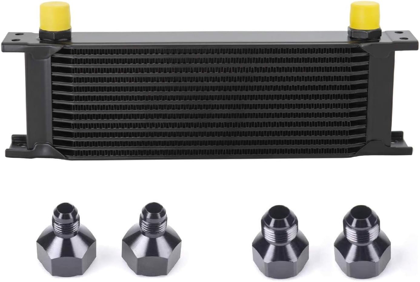 Amazon.com: ZHSYMX 13 Row AN10-10AN Stacked Plate Oil Cooler With 6AN ...