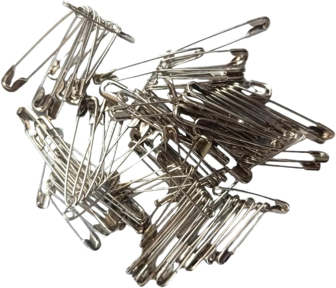 Amazon.com: Multi Pcs Safety Pin, Rust Resistant Stainless Steel Small ...