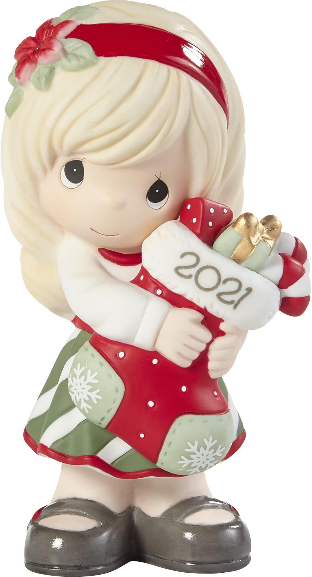 Amazon.com: Precious Moments, Wishing You A Beautiful Christmas”, Dated ...