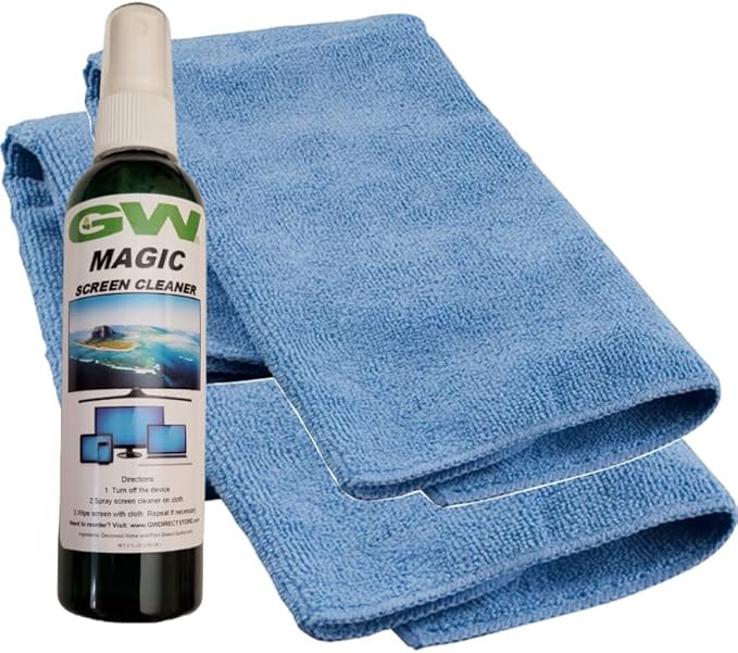 Amazon.com : GW Deluxe Magic Screen Cleaner Kit for Samsung, LG, Sony, Ultra HD 4k HDR OLED TV ...