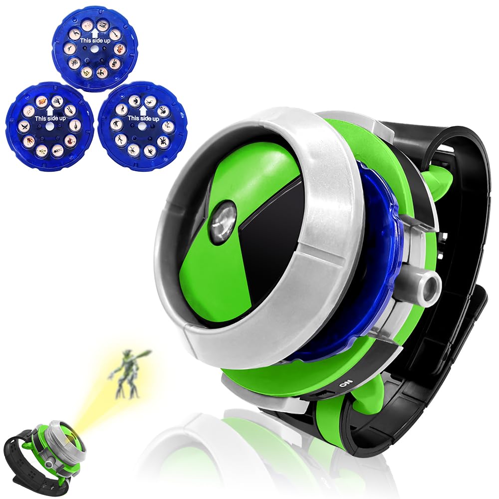 Amazon.com: Fanquexy Alien Hero Watch Toys, Projector Watch with 30 ...