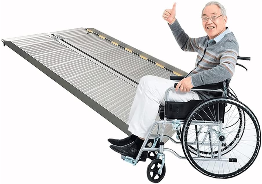Amazon.com - BBZY Non-Skid Foldable Wheelchair Ramp 661 lbs Weight ...