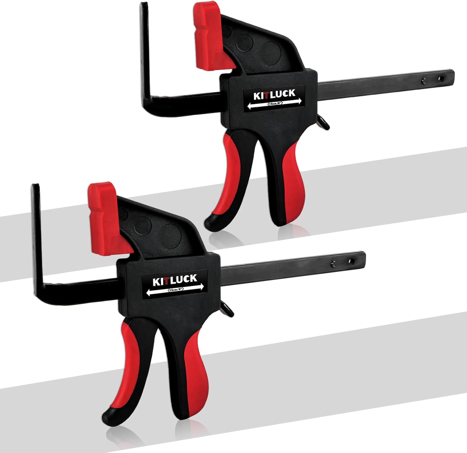 Track Saw Clamp, KITLUCK Quick Release Guide Rail Clamp for Circular ...