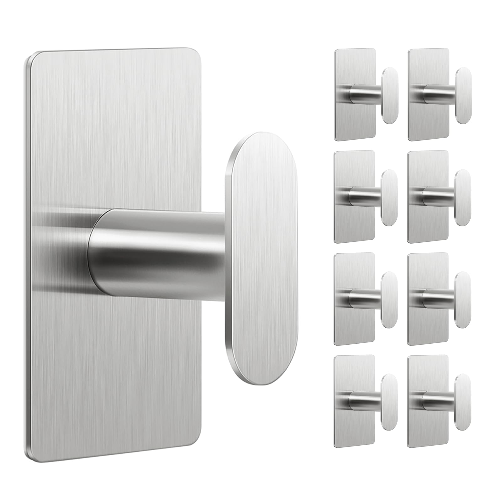 Snapklik.com : Adhesive Towel Hooks For Bathroom: 20LB Extra Strong ...