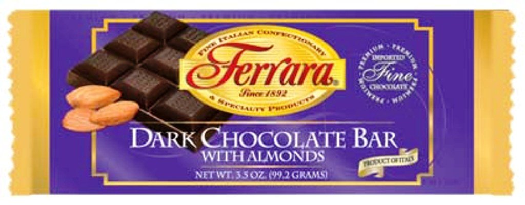 Amazon.com : Ferrara Dark Chocolate With Almonds, 3.5 Ounce Boxes (Pack ...