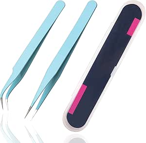 2 Pieces Sticker Tweezers, Cute Craft Tweezers for Stickers ...