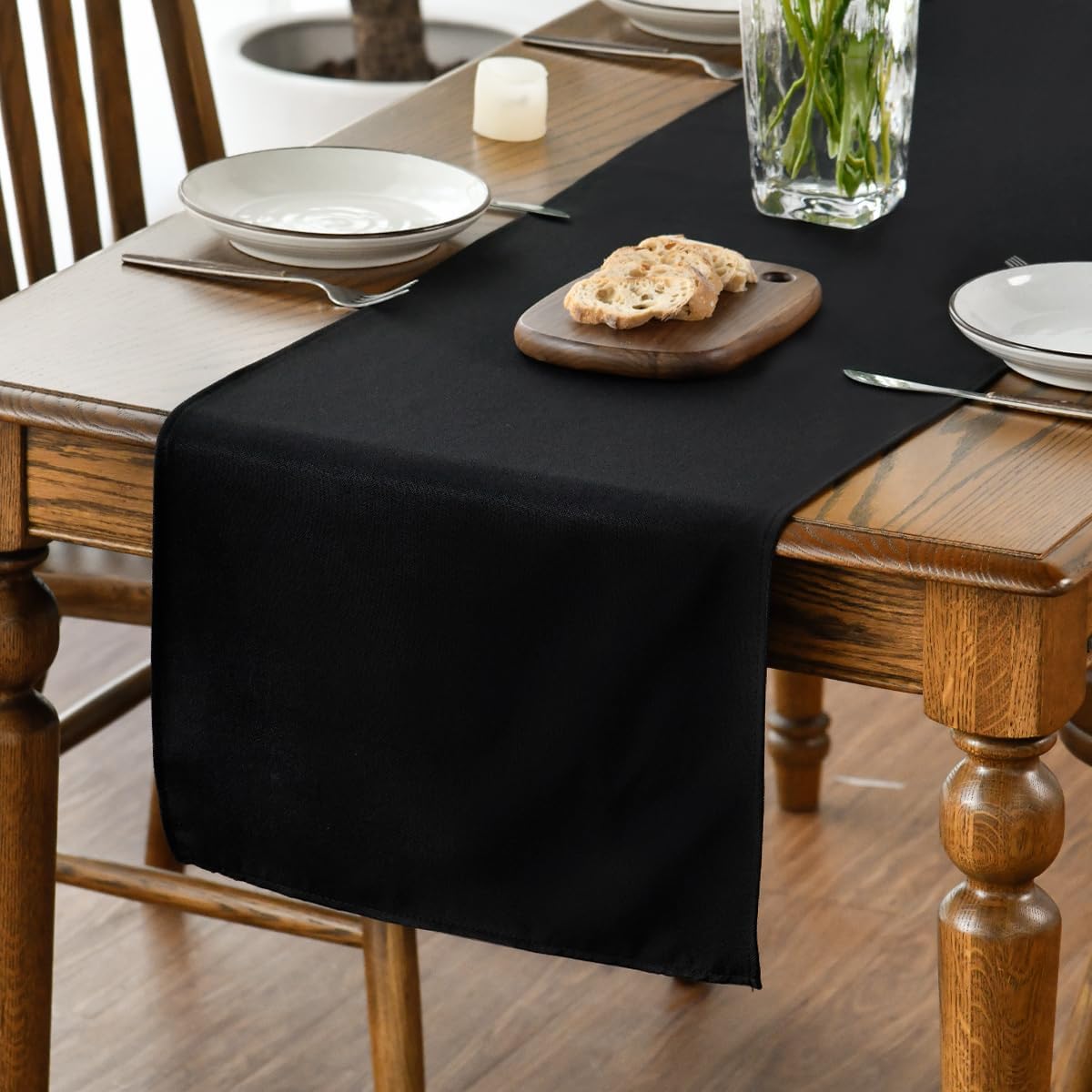 Artoid Mode Black Halloween Table Runner, Seasonal Fall Winter Machine ...