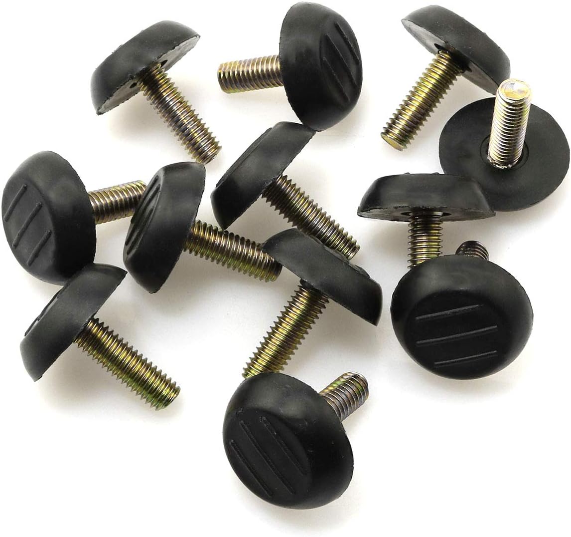 Amazon.com: ZRM&E 12pcs Home Metal Adjustable Threaded Stem Furniture ...