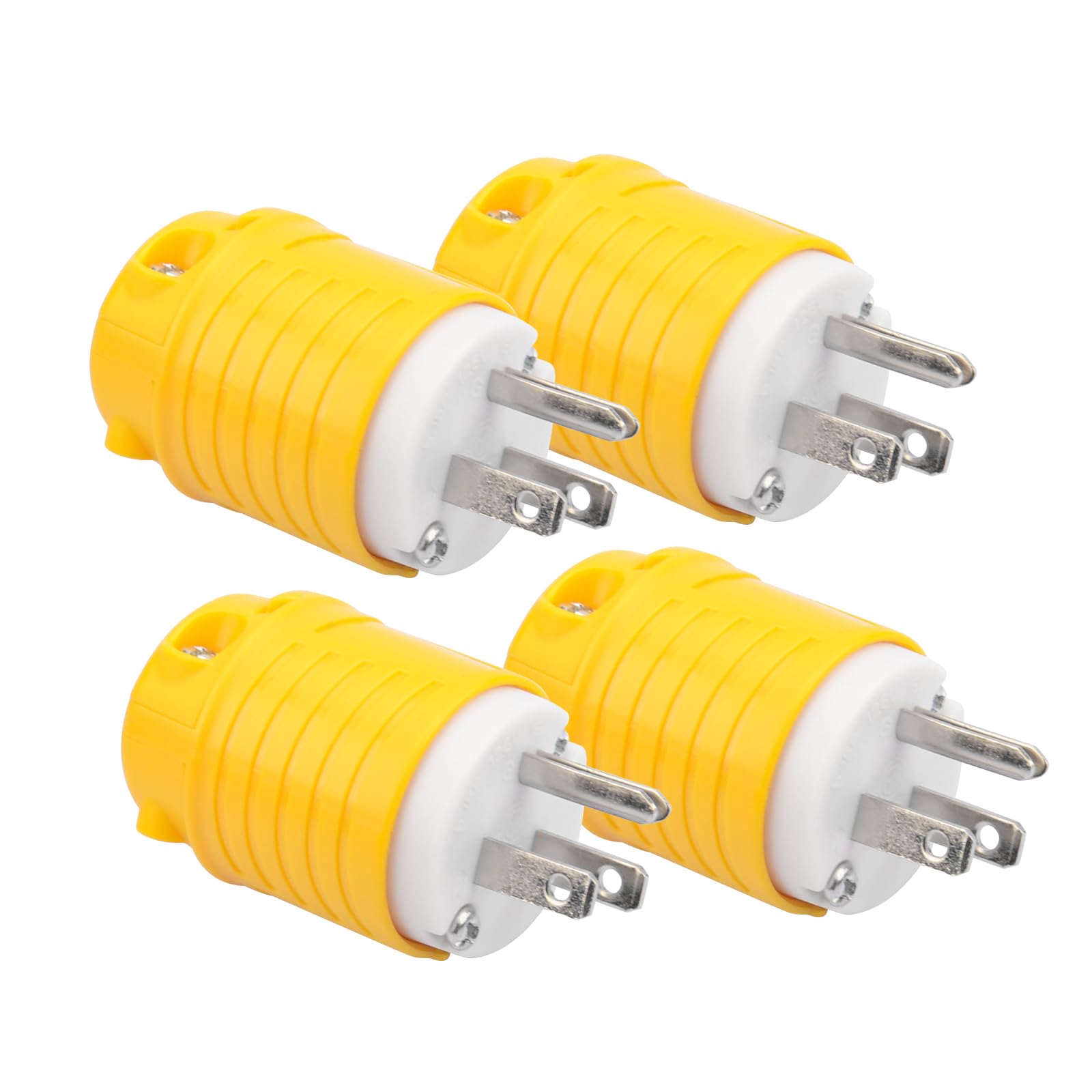 Amazon.com: MaxWorks 50541 4 pc. Yellow Replacement Plug and Socket Set ...
