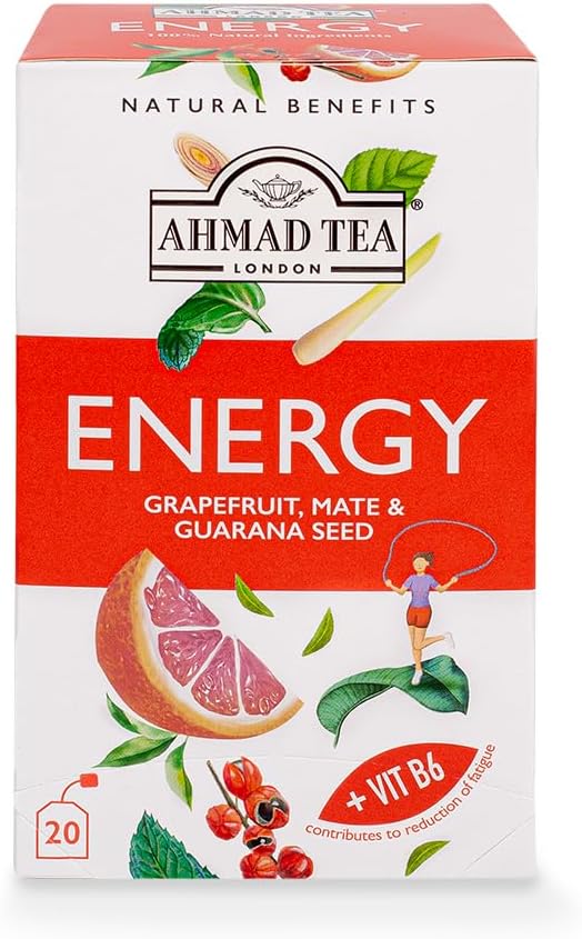 Amazon.com : Ahmad Tea Natural Benefit Functional Tea Selection Pack ...