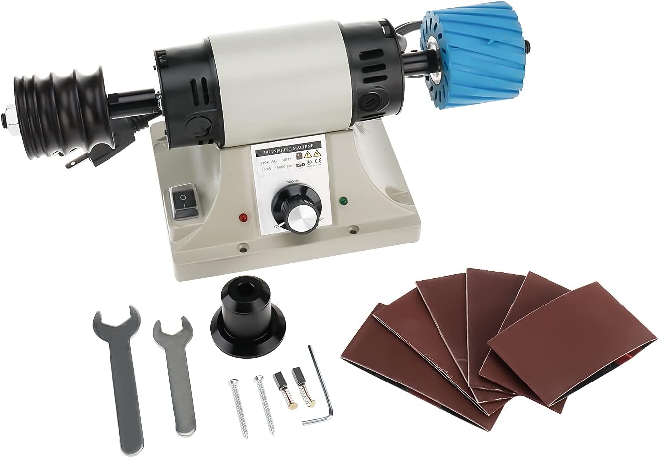 Amazon.com: PIAOCAIYIN Leather Burnisher, 110V Leather Burnishing Tool ...