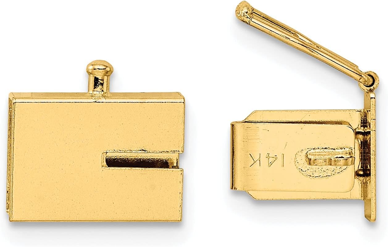 Amazon.com: 14K Gold Box Clasp 10mm : Arts, Crafts & Sewing
