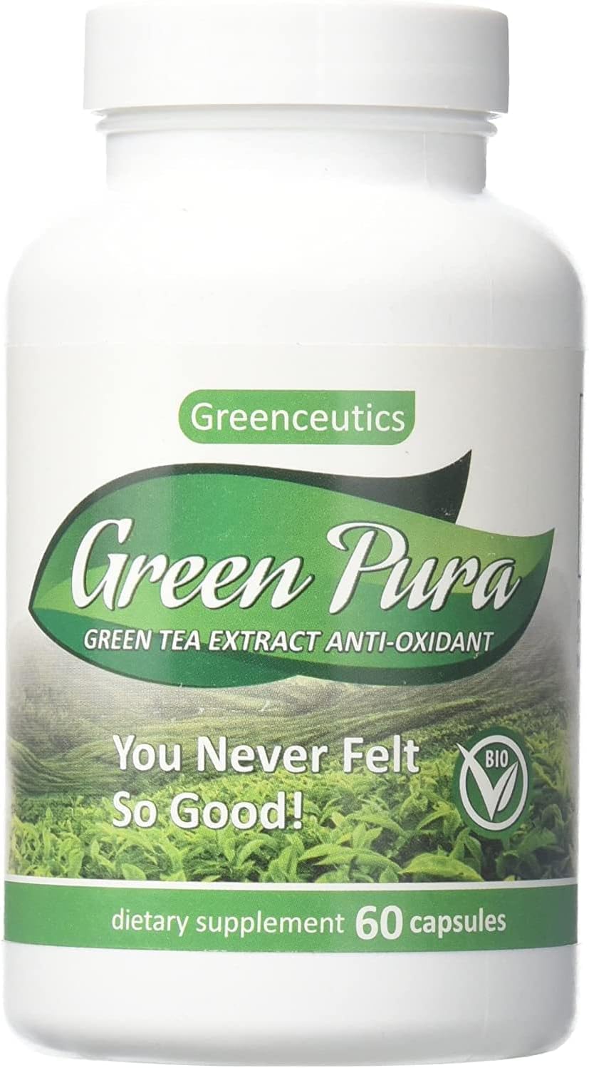 Amazon.com: Green Pura 100% Ultra-Pure Green Tea Extract Support Immune ...