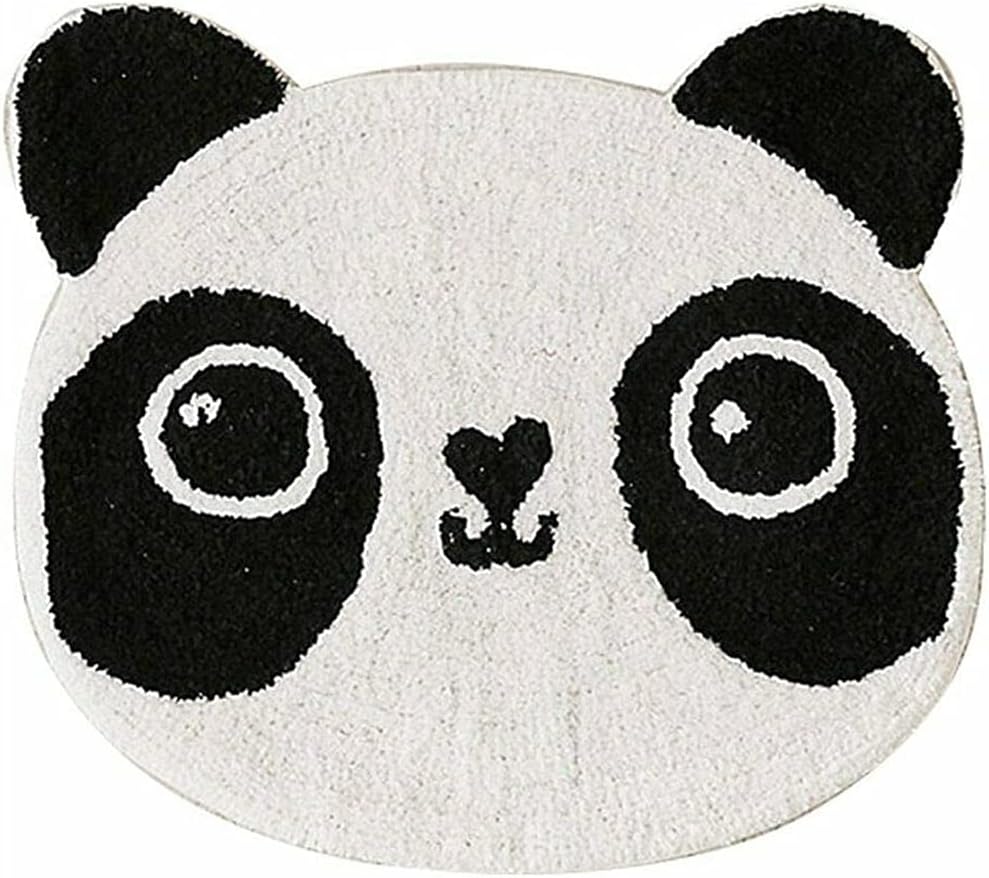 Amazon.com: FABBRICA HOME Cute Decor Floor Mat - Panda Bear Mat : Home ...